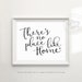 Theres no place like home PRINTABLE Wall Art Landscape | Etsy