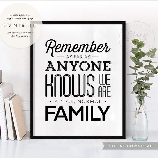 Family Quote Print - Etsy