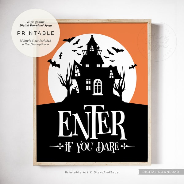 Enter Here Sign - Etsy