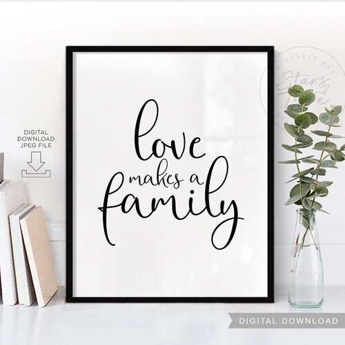 Family Printable Family Print Family Printable Wall Art - Etsy Australia