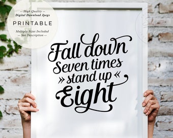 Fall Seven Times - Etsy