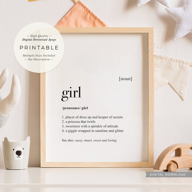 Girl Definition - Etsy