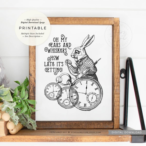 White Rabbit Watch - Etsy