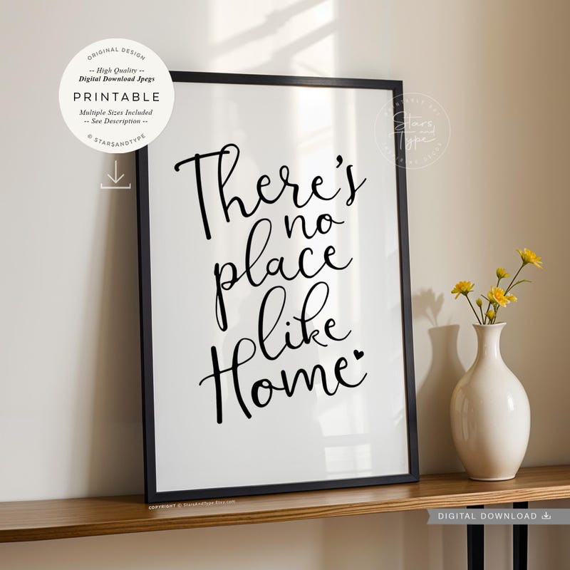 No Place Like Home - Etsy