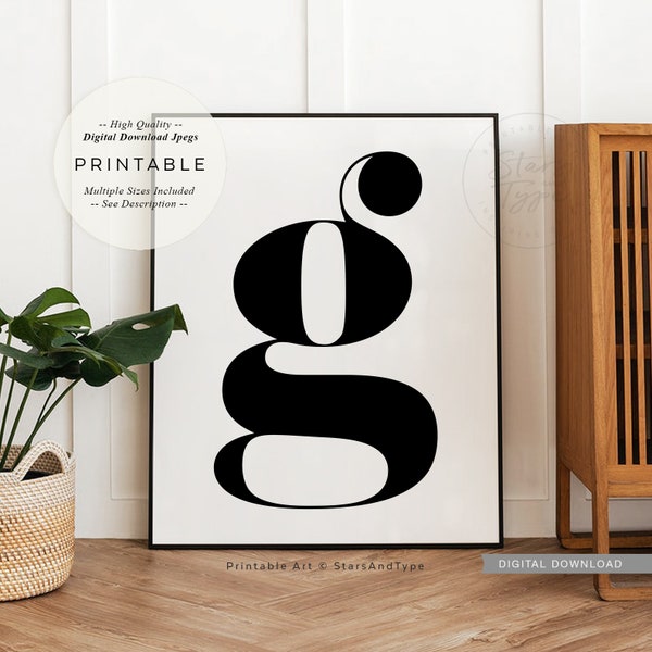 Letter G - Etsy