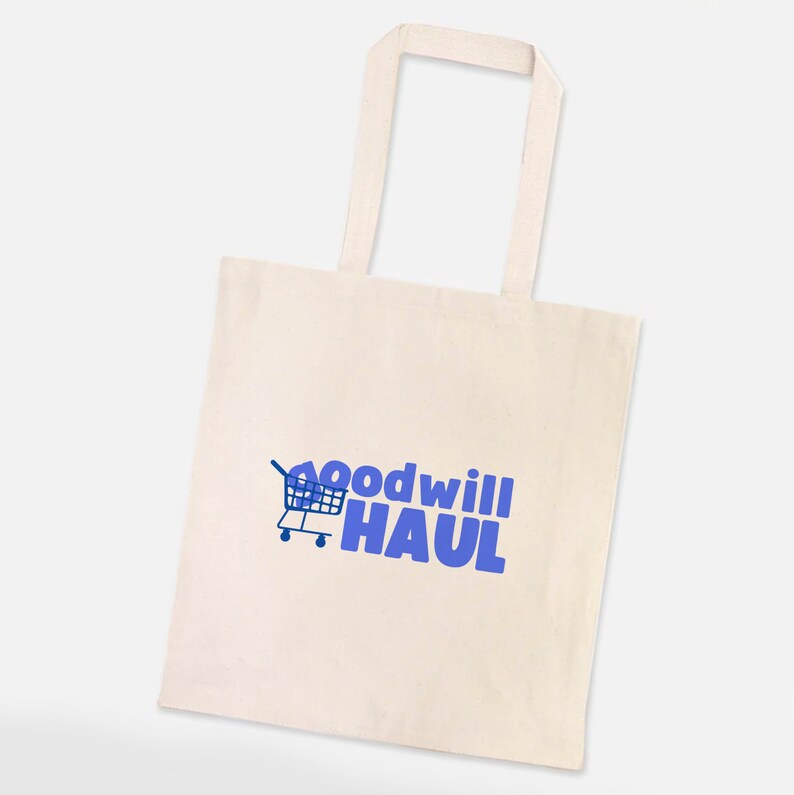 Goodwill Haul Heavy Duty Tote Bag - Etsy