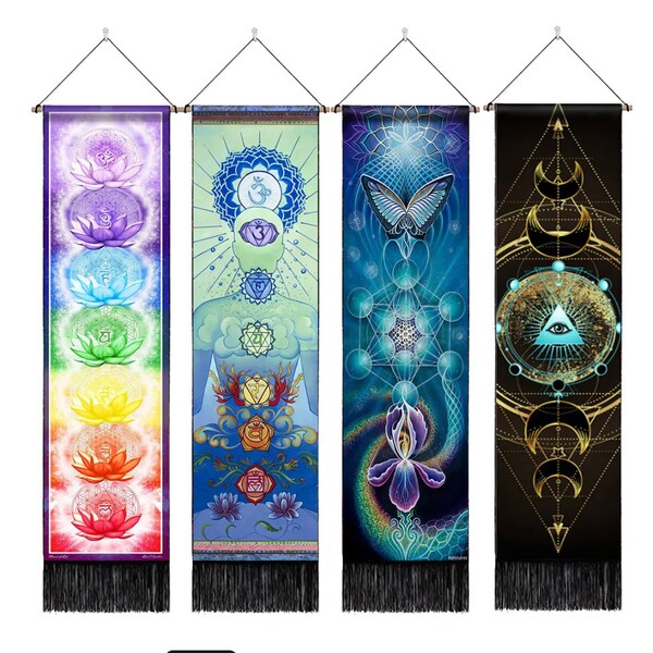 Chakra Tapestry - Etsy