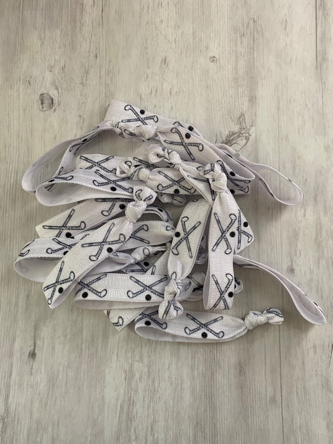 BACK IN STOCK Field Hockey Hair Ties , Hair Accessories, Sports Favors ...