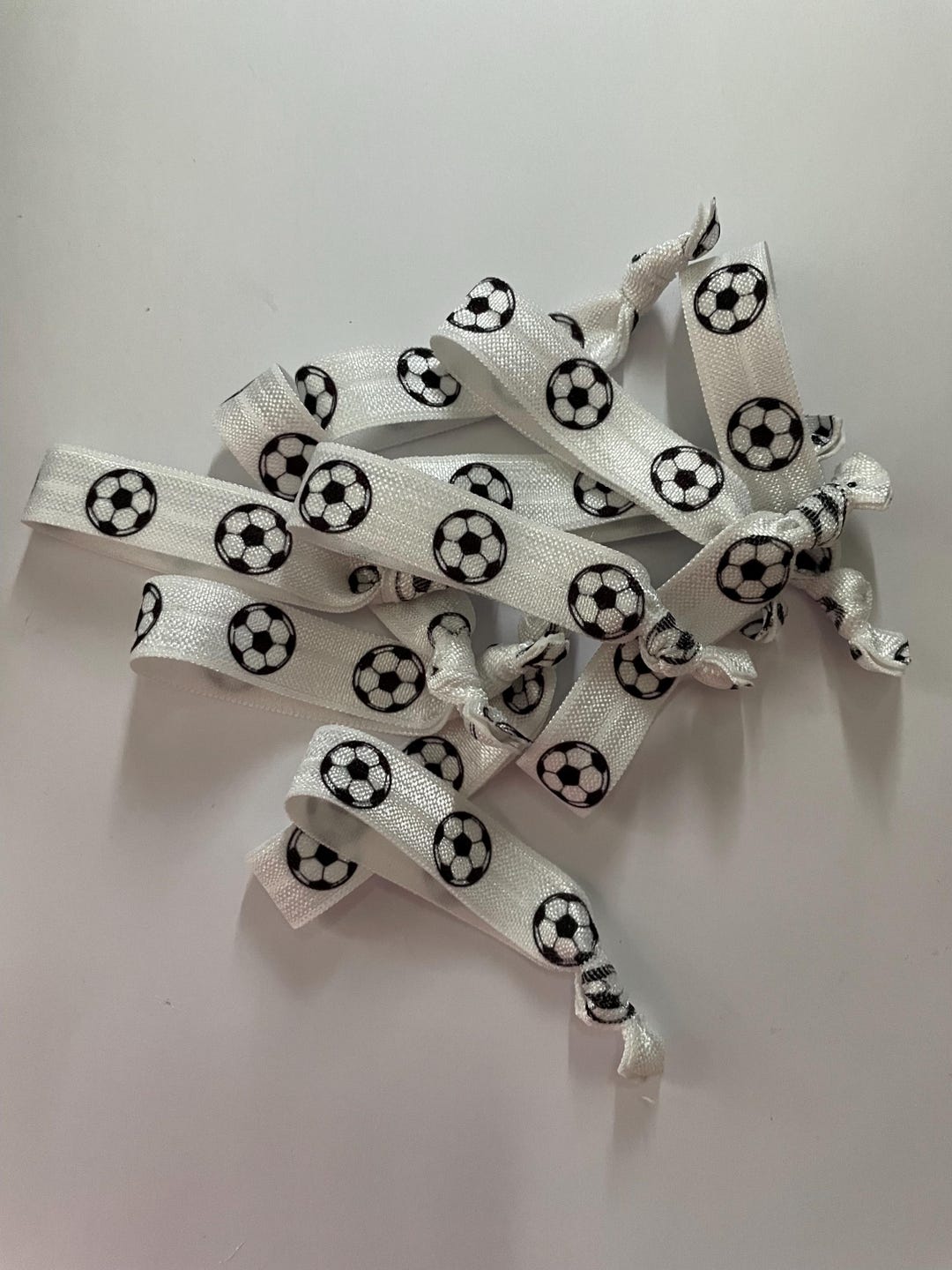 NEW!! Soccer Hair Tie Pack, Hair Accessories, Soccer Favors, Team Gift ...
