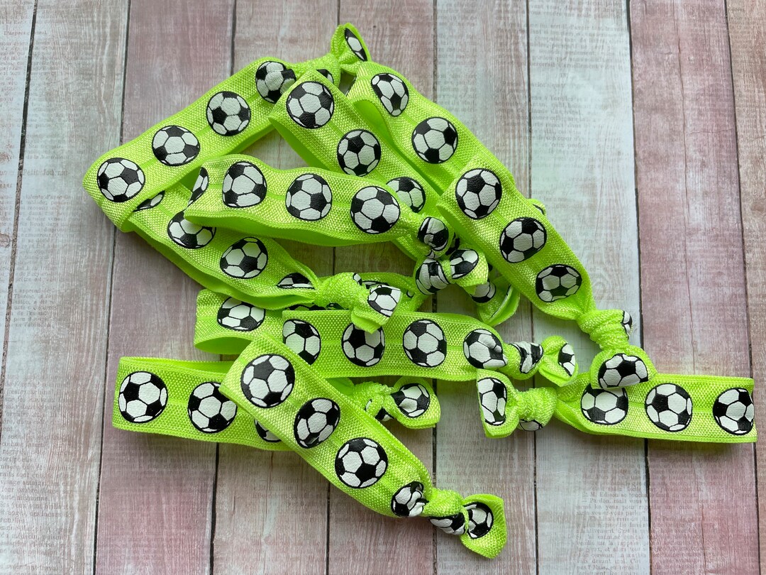 NEW!! Soccer Hair Tie Pack, Hair Tie Packs, Hair Accessories, Soccer ...
