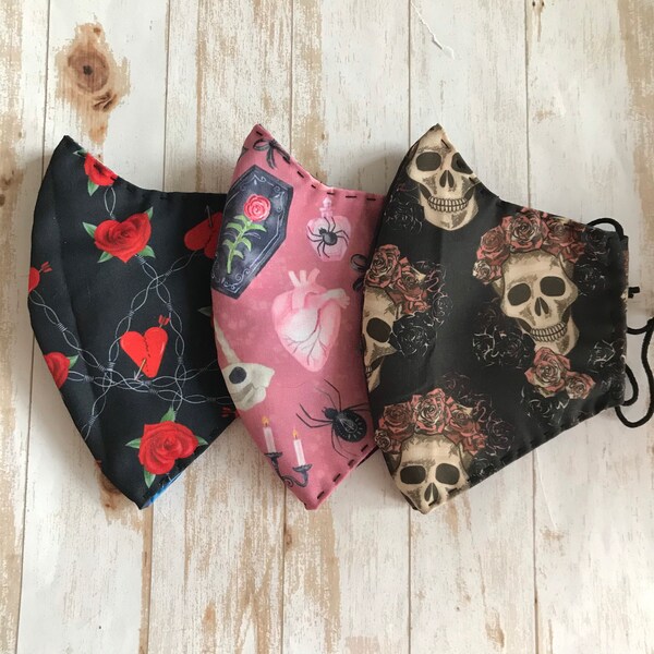 Sugar Skull Mask - Etsy Canada