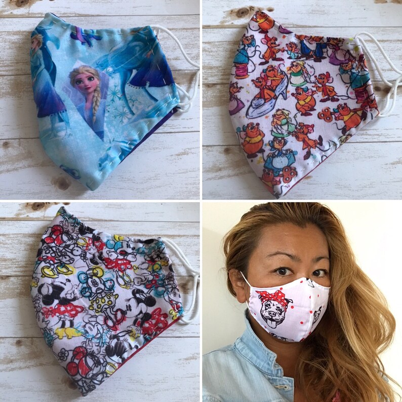 Reusable 7 Days of Week Face Masks-machine Washable Cotton | Etsy