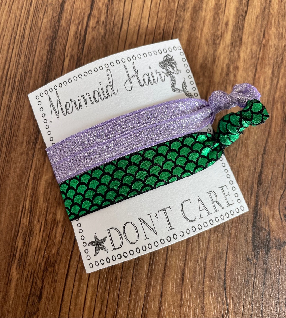 Mermaid Hair Ties, Summer Hair, Beach Hair, Mermaid Favors, Wedding ...