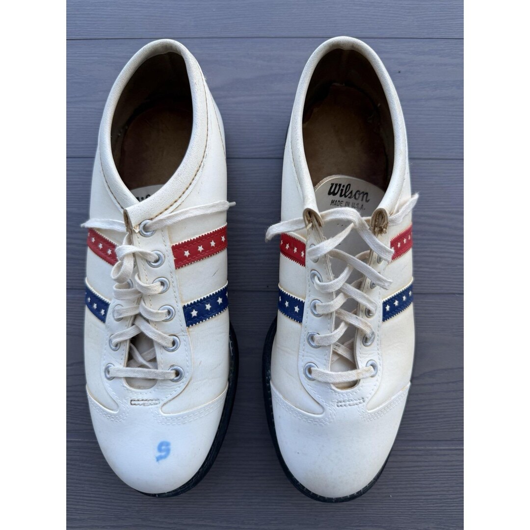 Vintage Wilson Bicentennial Year 1976 Baseball Cleats Men's Size 7 Very ...
