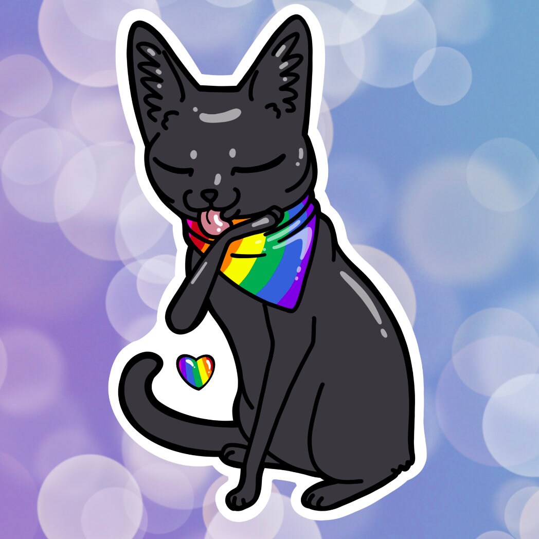 Cats in Clothes Vinyl Stickers/decals - Etsy