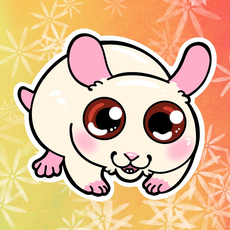 Hamsters Vinyl Stickers/decals Individuals and Set - Etsy