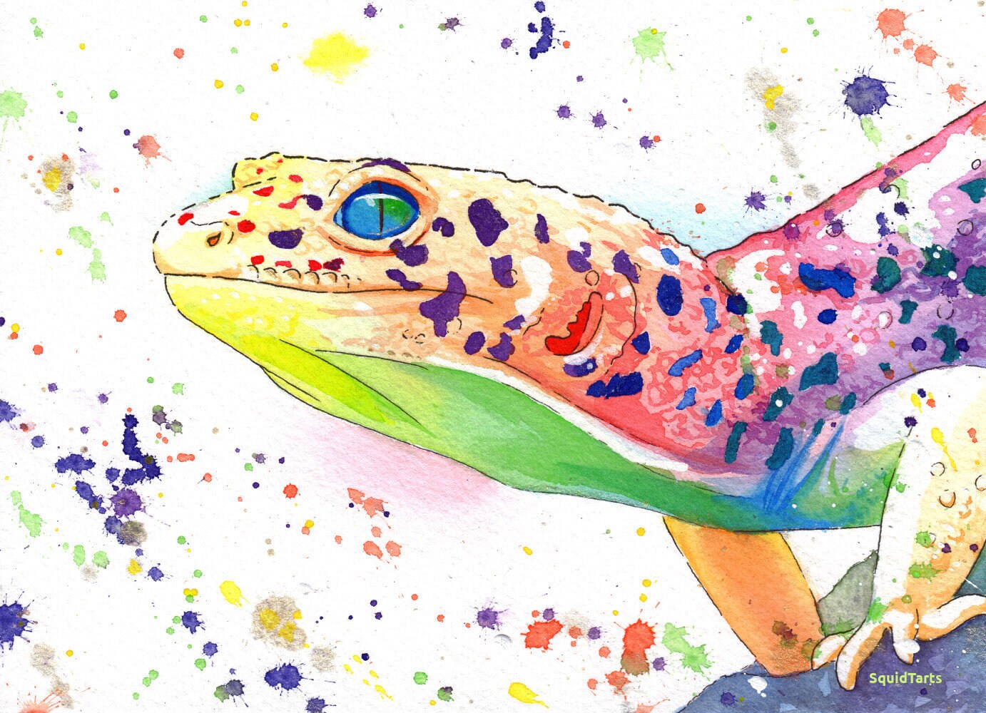 Rainbow Leopard Gecko
