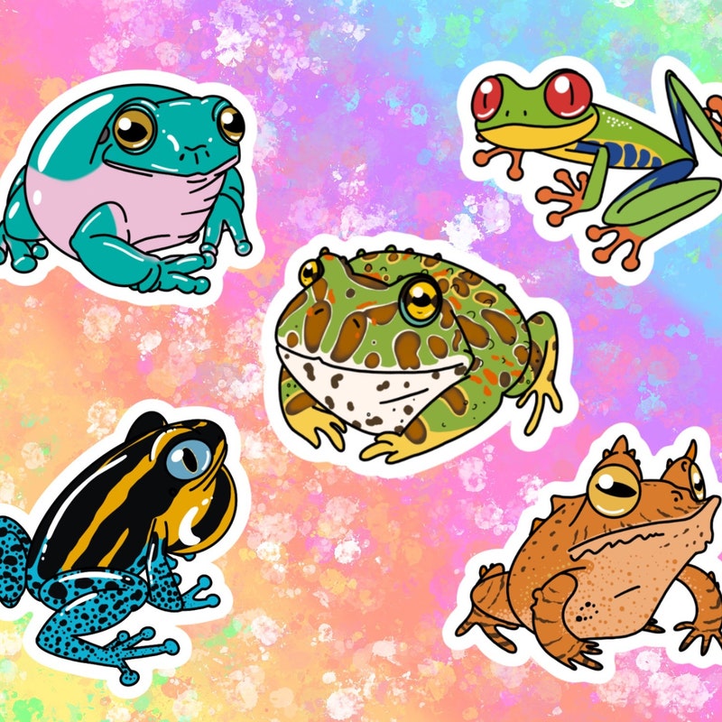 Tree Frog Decal - Etsy