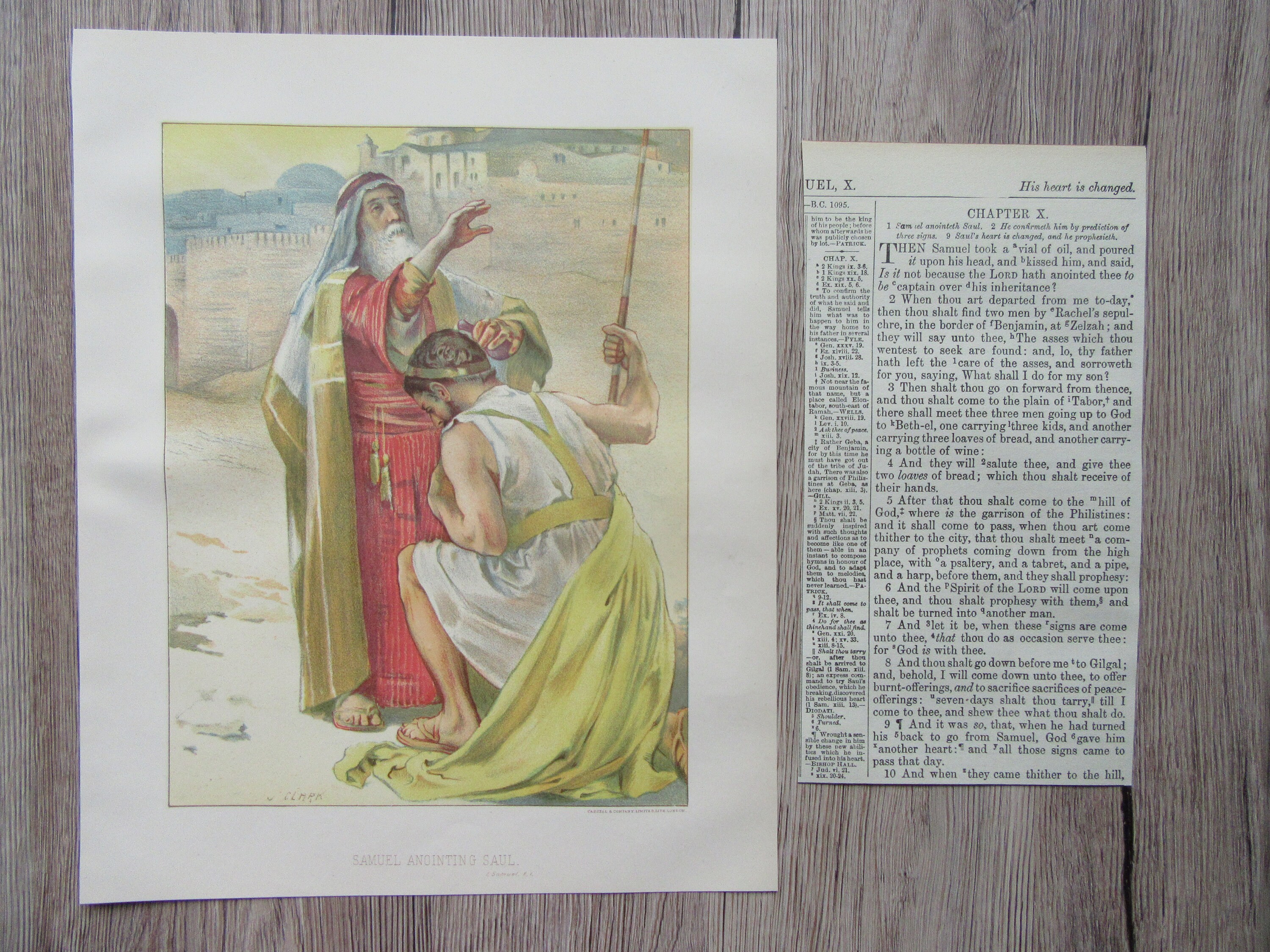 Antique bible colour plates religious images for framing | Etsy