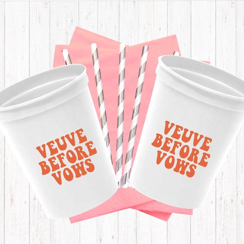 VEUVE BEFORE VOWS Veuve Bachelorette Invitation Template - Etsy