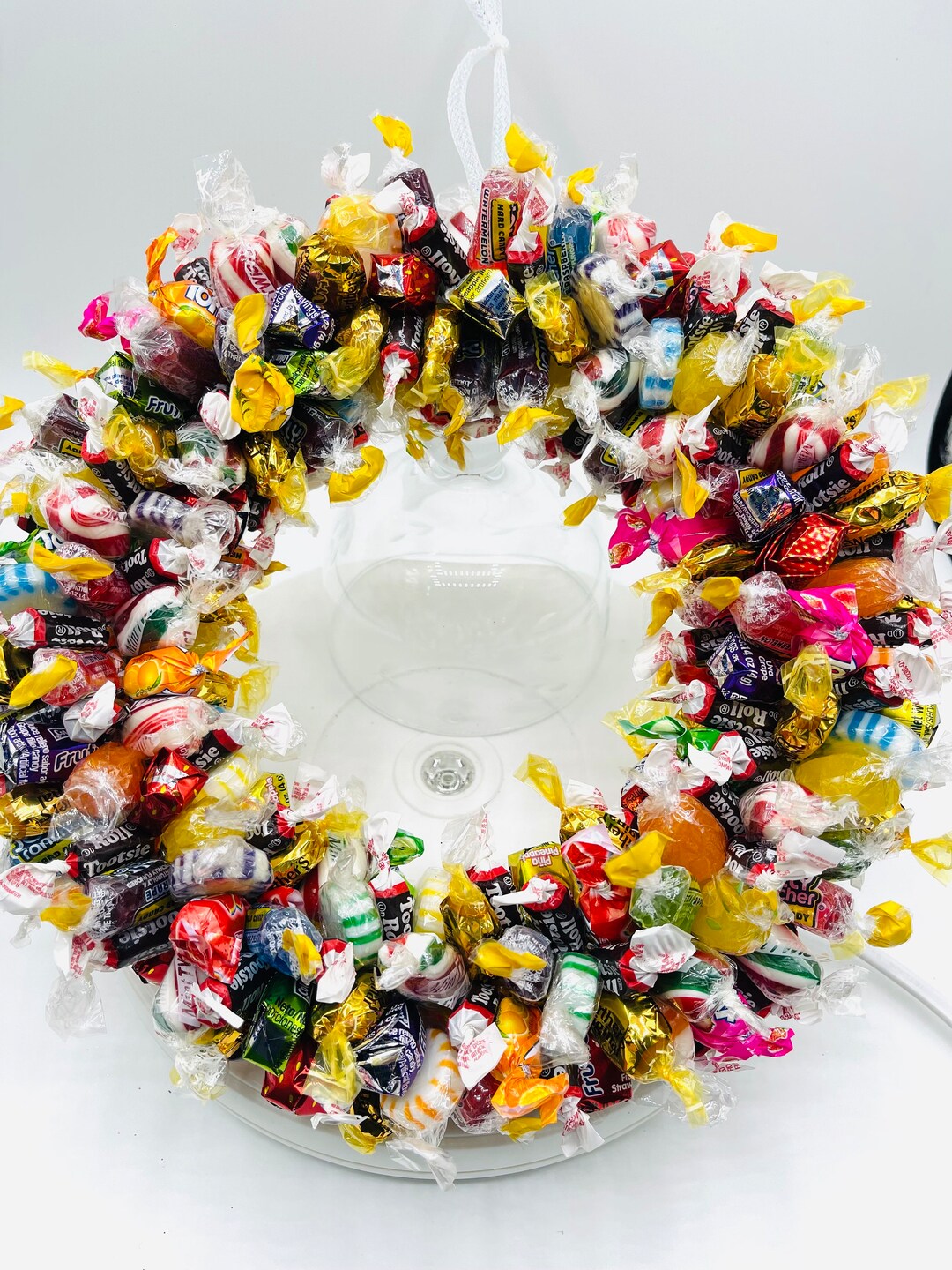 Mixed Candy Wreath Edible (300 Pieces) - Etsy