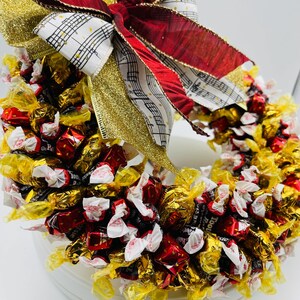 Candy Wreath Edible (300 Pieces) - Etsy