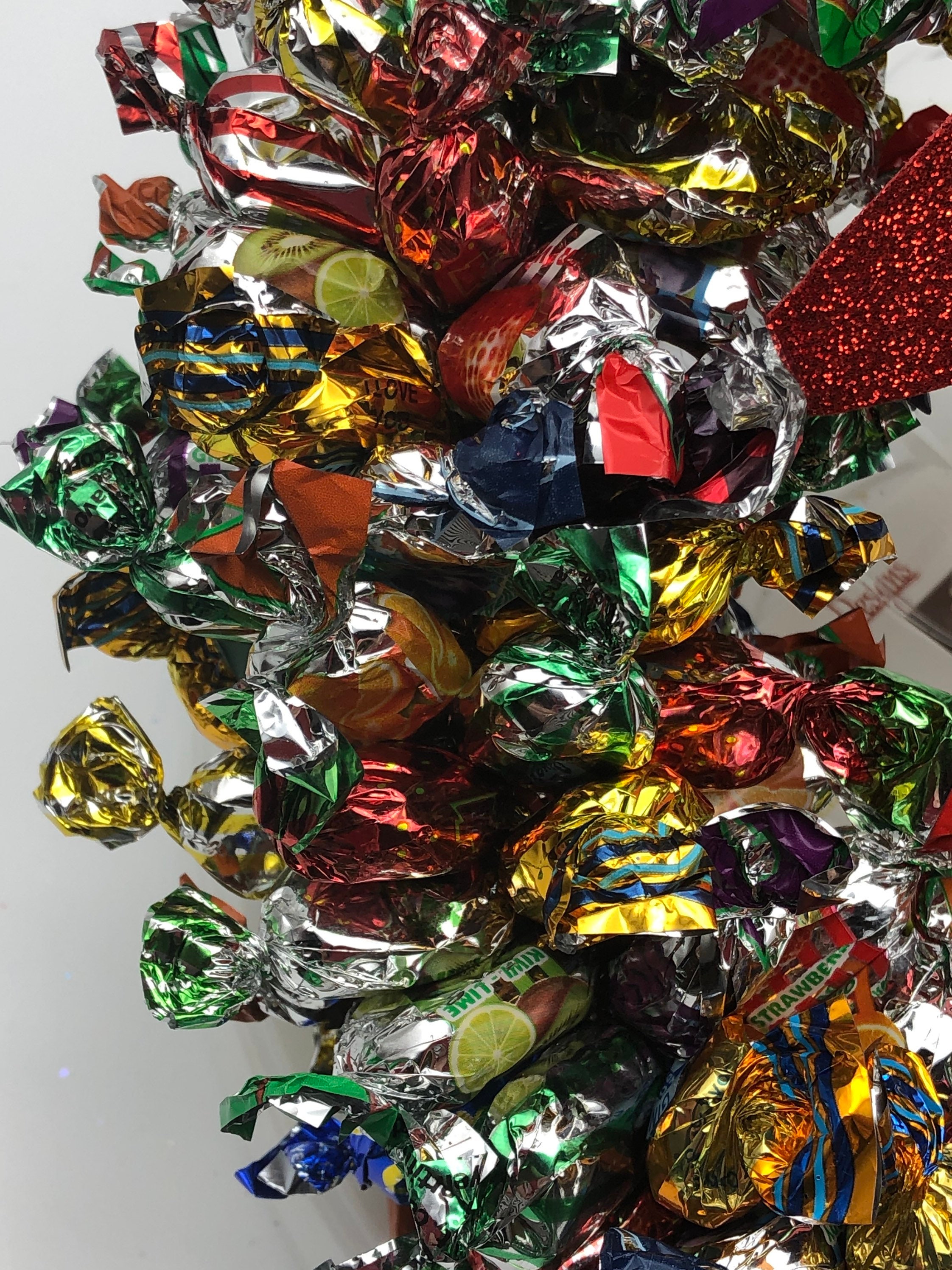 Candy Wreath Edible fruit-flavored 300 pieces | Etsy