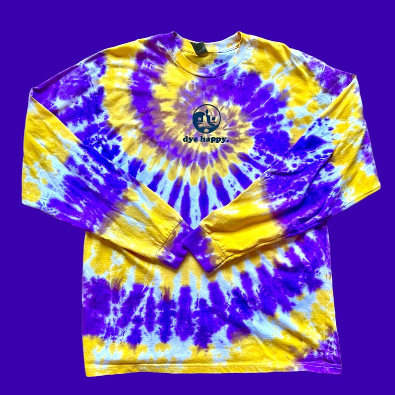JMU I Bleed Purple and Gold Tie Dye Shirt - Etsy