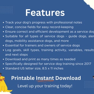 The Original Service Dog Training Log™ - Service Dog Trainers and ...