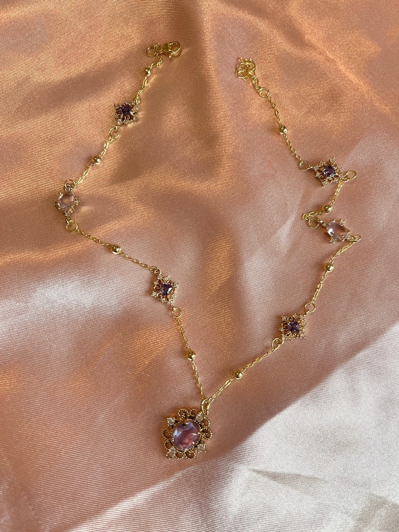 Handmade Princess Necklace Bridgerton Inspired Made to Order - Etsy