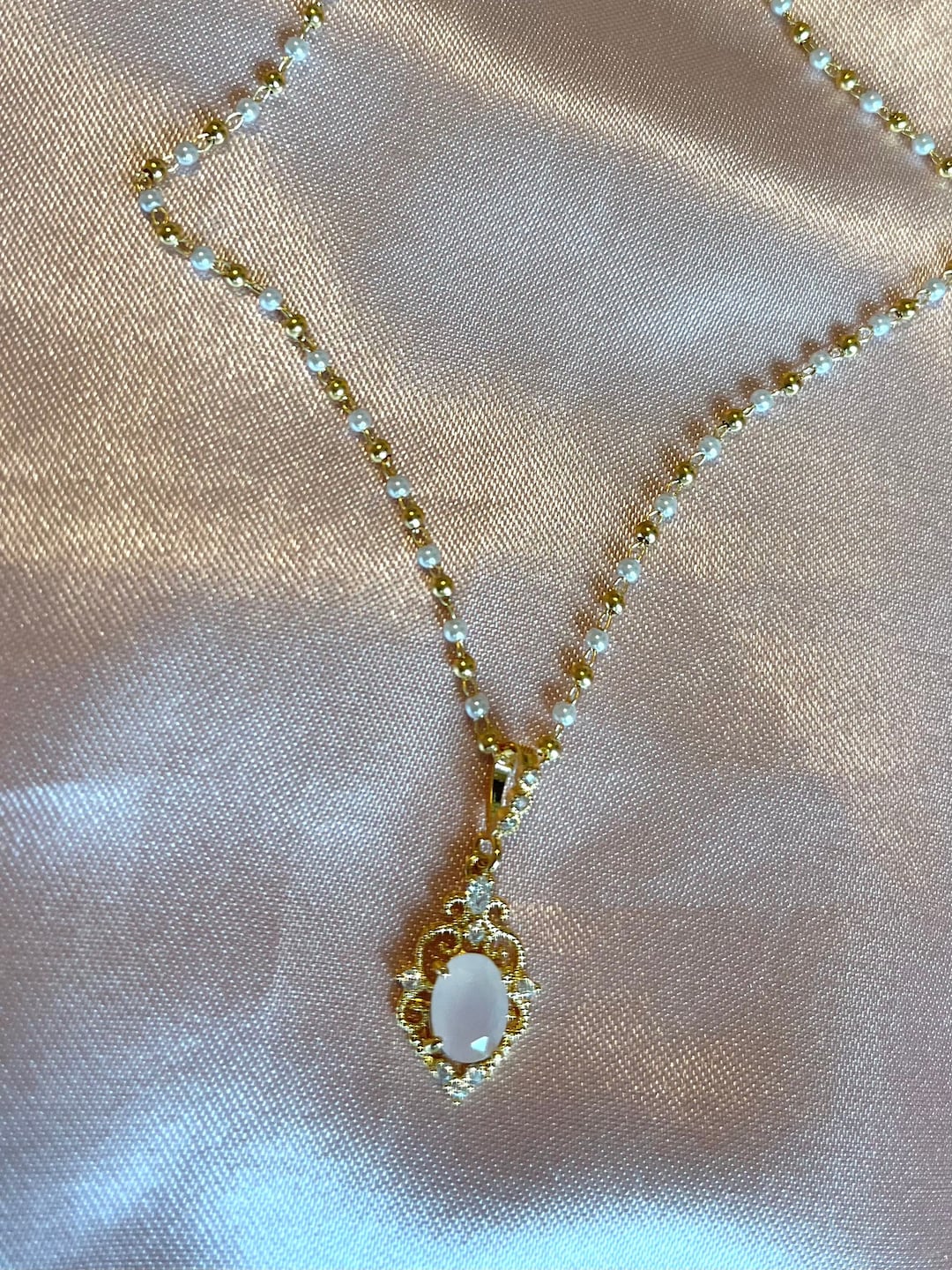 Dainty Princess Inspired Necklace Gold Plated - Etsy