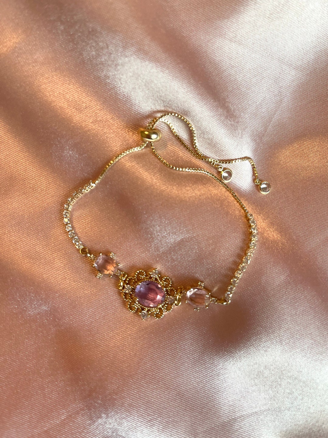 Princess Inspired Gold Plated Bracelet Bridgerton Jewelry - Etsy