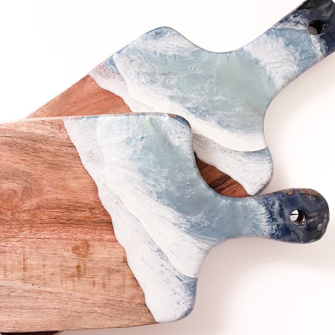 Resin Ocean Cutting Boards - Etsy
