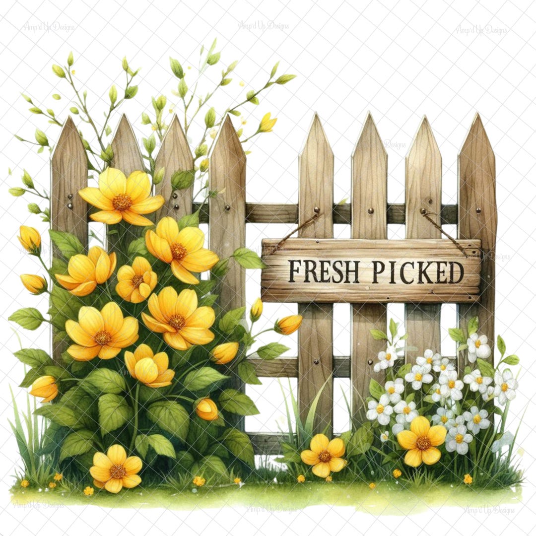 Spring Flowers PNG, Digital, Sublimation, Digital, DTF, Spring Flowers ...