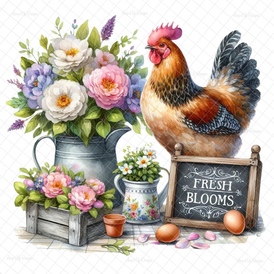 Spring Flower Market PNG, Sublimation, Spring Images, Spring Graphics ...