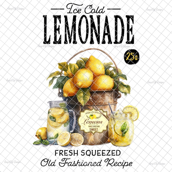 Lemonade Svg - Etsy