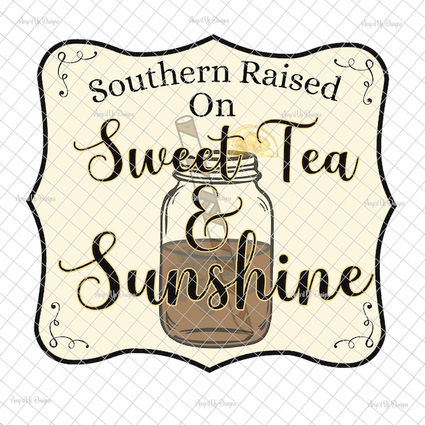 Sweet Tea Label - Etsy