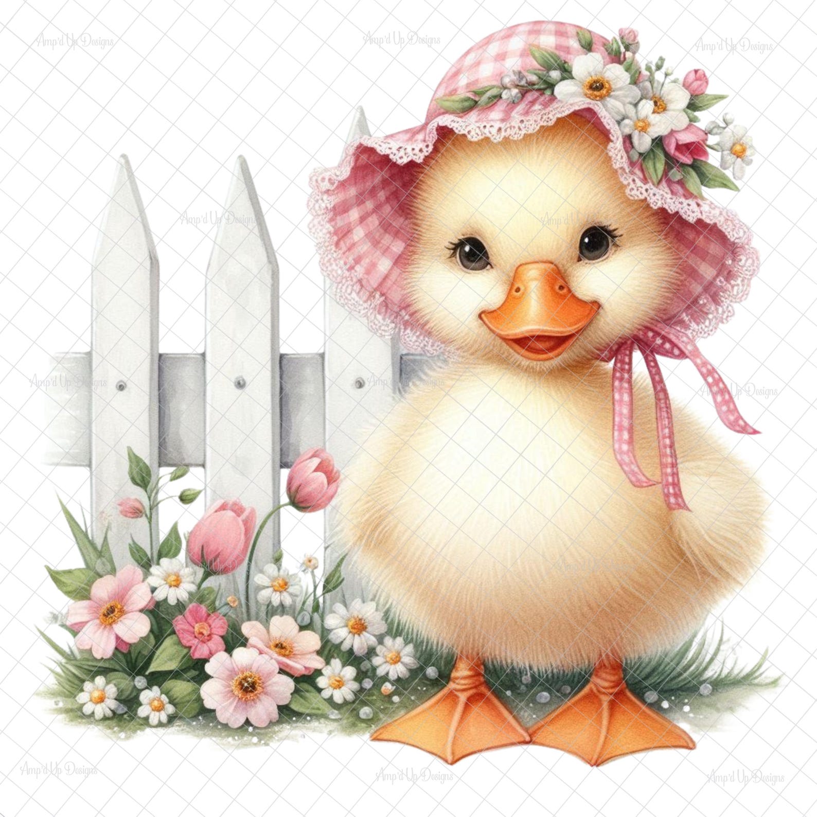 Spring Ducks PNG, Sublimation, Digital, DTF, Spring Duck Graphic, Duck ...