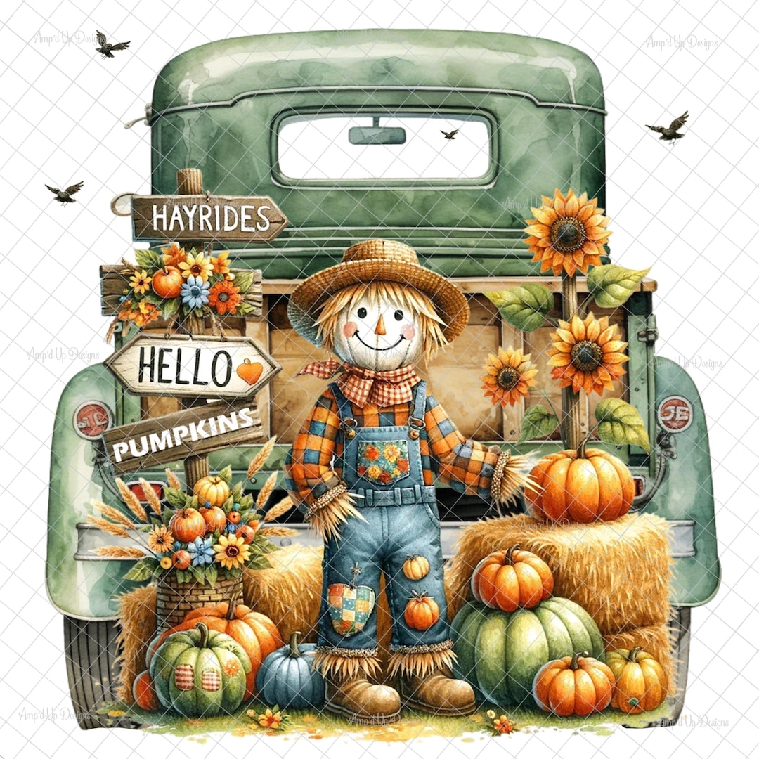 Hello Pumpkin PNG, Pumpkins, Scarecrow Images, Fall, Scarecrow Decal ...