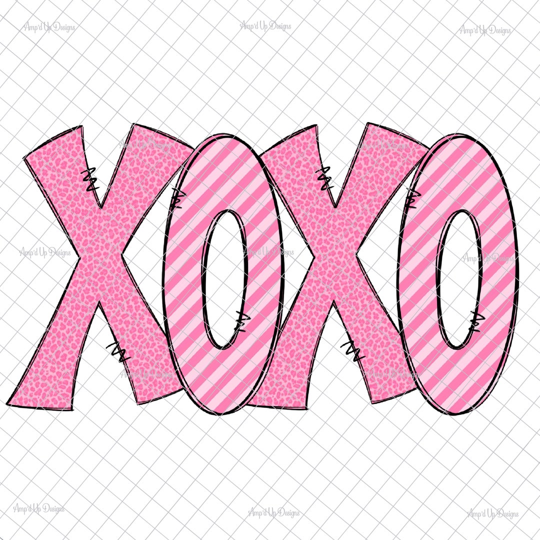 Xoxo PNG, PNG Graphics, Valentines PNG, Xoxo Decal, Valentines Tumblers ...