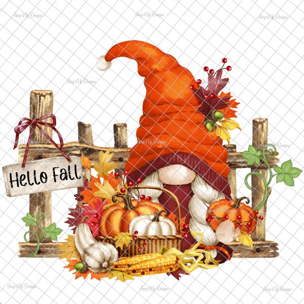 Fall Gnome - Etsy