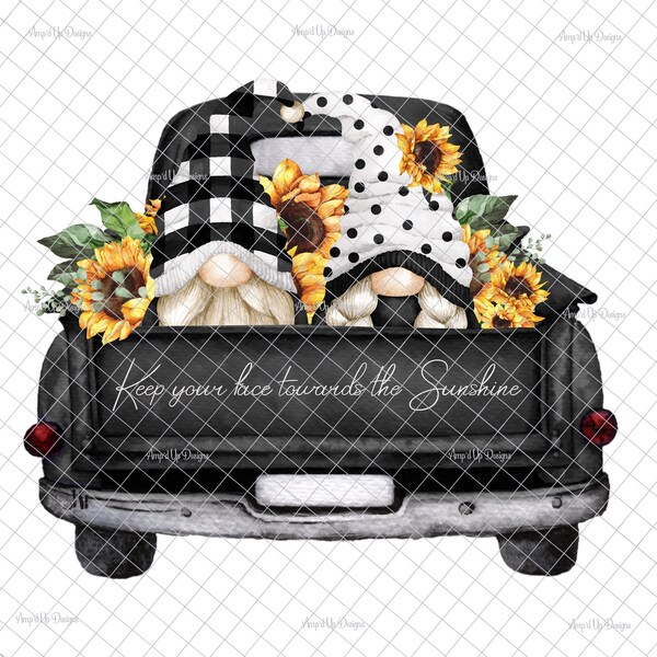 Sunflower Gnome - Etsy