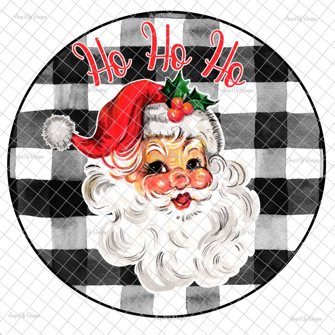 Ho Ho Ho PNG, Christmas Decal, Digital Download, Santa PNG, Sublimation ...