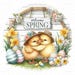 Spring Chicks PNG, Sublimation, Digital, DTF, Spring Chick Graphic ...