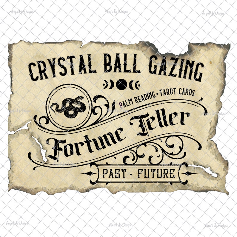 Crystal Ball Gazing PNG Halloween Decal, Fortune Teller, Halloween ...