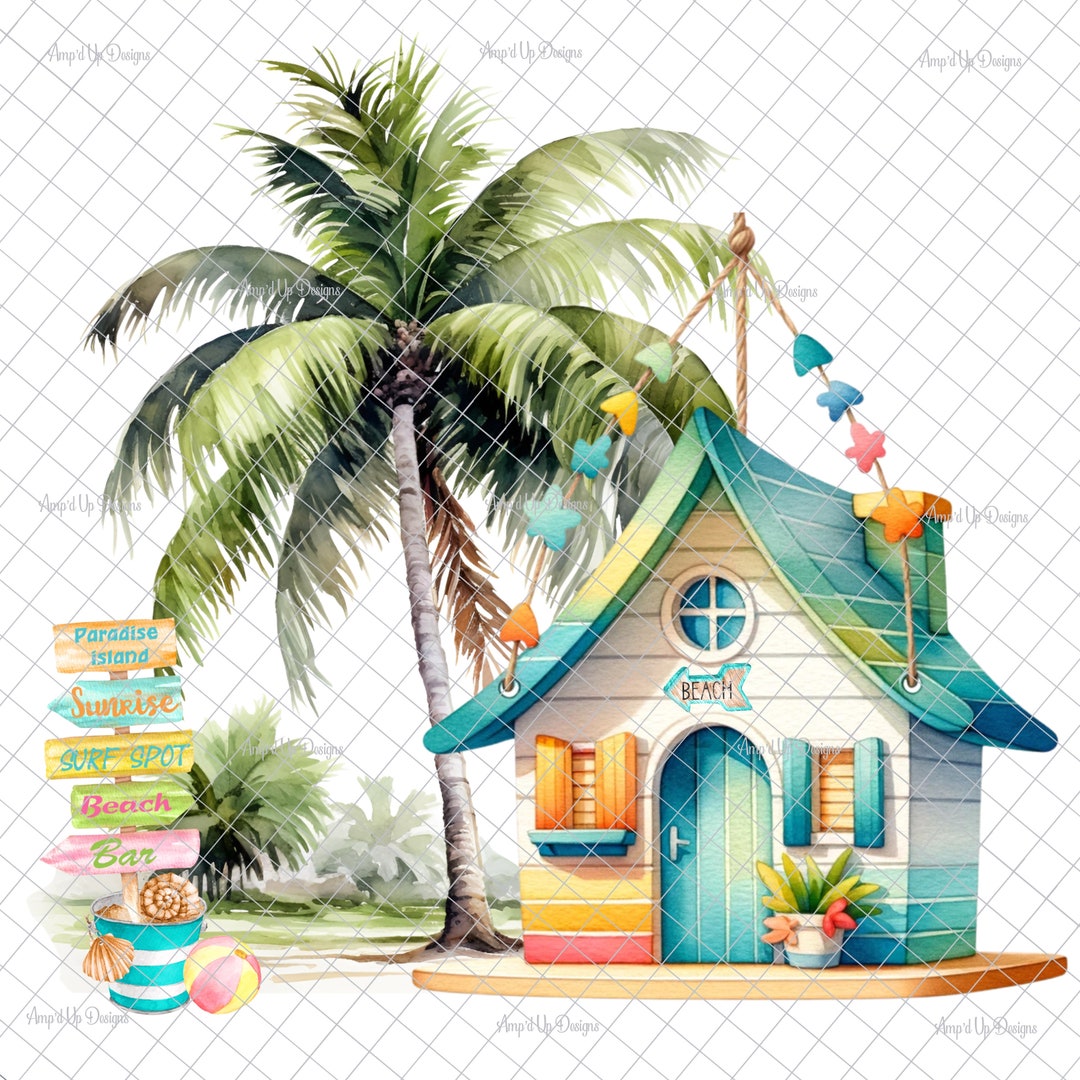 Beach Vibes PNG, Digital Download, Sublimation, Summer, Palm Tree ...