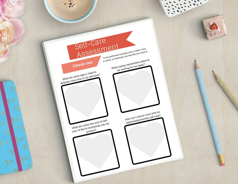 Self Care Assessment Worksheet PRINTABLE INSTANT DOWNLOAD Etsy self-care-assessment-worksheet-printable-instant-download-etsy