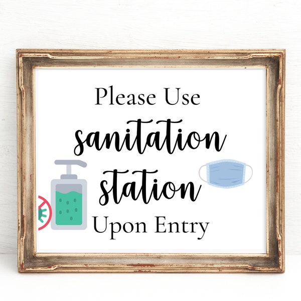 Sanitation - Etsy