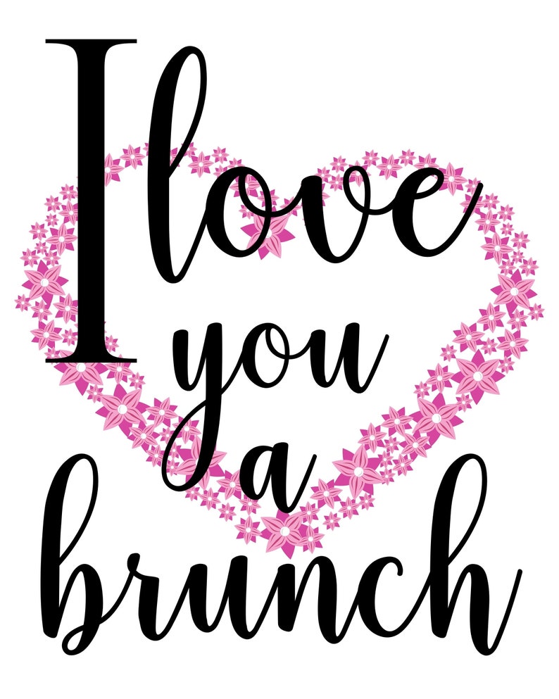 Printable Printable I Love You A Bunch Instant Download - Etsy