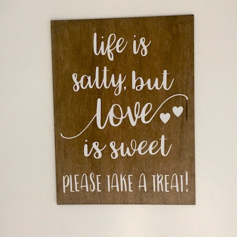 Life is Sweet Sign - Etsy
